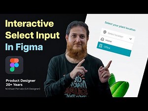 Animated and Interactive Select Dropdown in Figma Design + Prototype