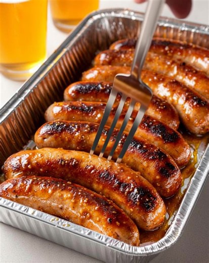 Trying this new method for cooking sausages was a first, and it's absolutely revolutionary!. Full recipe 👇 💬 | Mama's Cooking Recipes