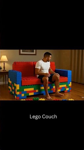 Lego Block ASMR 🧱 Bedtime Relaxation | Lego Bed, Couch & Table Setup”