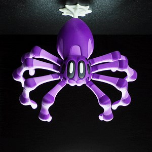 Blob Spider - Magnetic Retractable Flexi Art Toy