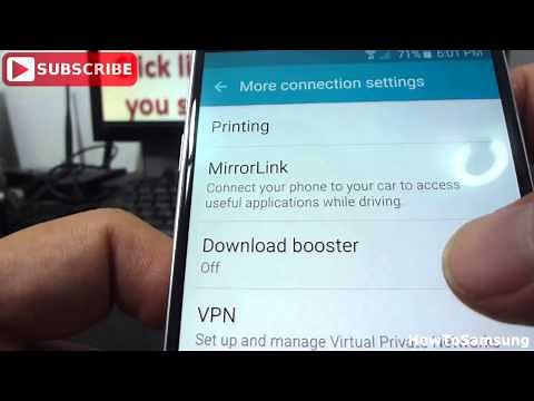 How to Use Download Booster Samsung Galaxy S6 Basic Tutorials