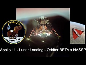 Apollo 11: Landing On the Moon (Simulator) orbiter BETA x NASSP #1