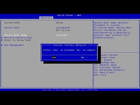 Enable Secure Boot in BIOS for Beelink SER5 Pro (Ryzen 7 5800H) | No Commentary