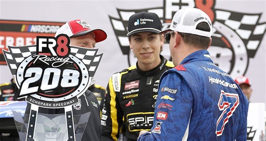 Busch thanks Hocevar for ‘playing wingman’ in Truck Series race