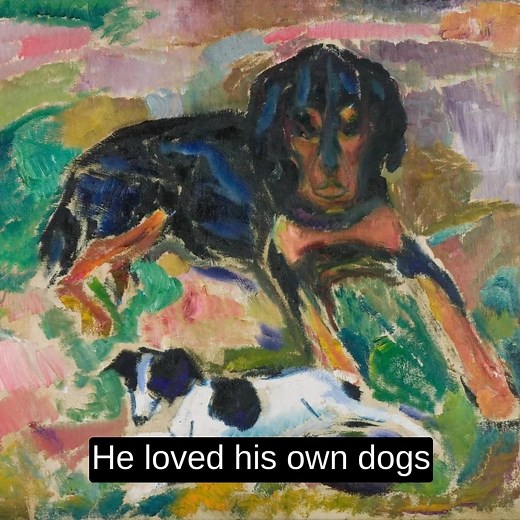 Munch both painted and drew his dogs, but first and foremost they kept him company. Follow us to get to know Edvard Munch even better. | MUNCH