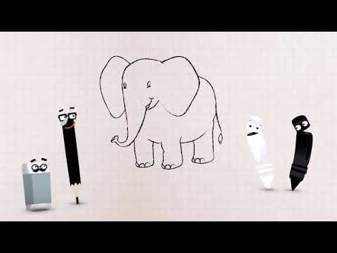 The Color Crew - Gray | Toddler Learning Video | Drawing & Coloring Pages Videos for Kids