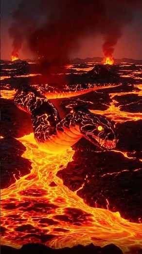 Unbelievable Fire-Colored Snake Discovery #shorts #snakevideo