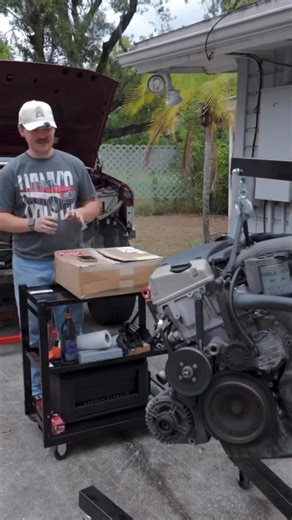 Go watch “Swapping an OM606 into my 1995 Ford F-150: Episode 5, The OM606 and Transmission Adapter” on Hank’s Channel @hankejohnson to see this awesome swap happen!!! . . . . . #f150 #engineswap #ford #om606 | Speed Gems Transmission Adapters