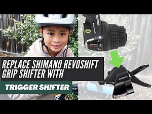 Upgrade your Shimano RevoShift to Trigger Shifter for Faster Gear Changes