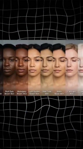 Slot on Instagram: "What Your Skin Color Really Says About You #SkinColorFacts #HumanBiology #whiteskincolor #warmbeigecolor #veryfaircolor"