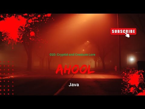 Java's night time cryptid The Ahool