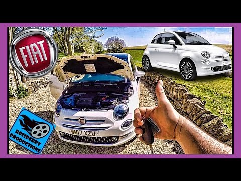 Fiat 500 Fusebox & OBD2 Diagnostics Port Locations Including Diagrams