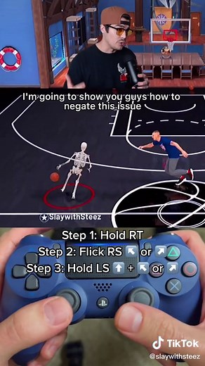 NBA 2K22 Left and Right Dribble Moves Tutorial