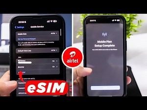 Airtel eSIM Activation at Home in Just 2 Minutes (New Method) [Hindi]