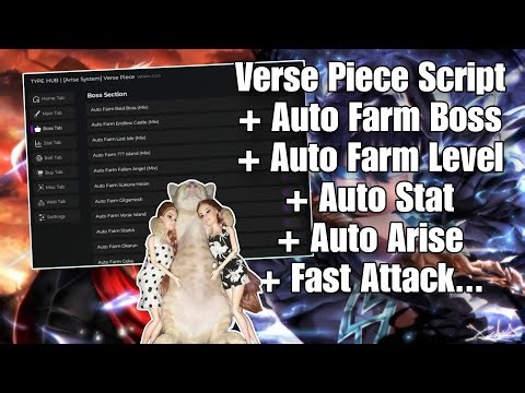 Verse Piece Script - Auto Farm Level, Auto Farm Boss, Auto Arise, Auto Loot, Auto Stat,..., And more