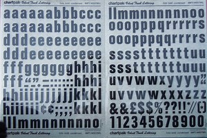 FOLIO BOLD CONDENSED - Letraset & Chartpak Instant Rub on Dry Letter Transfers (choose Font Size) - Etsy UK