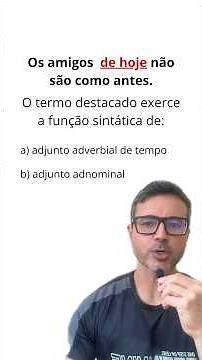 Adverbial adjunct vs. adnominal adjunct #Portuguese #grammar #PortugueseTips #adnominaladjunct