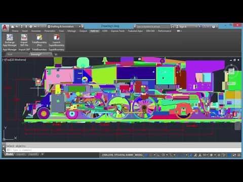 How to easily create all closed boundaries in AutoCAD