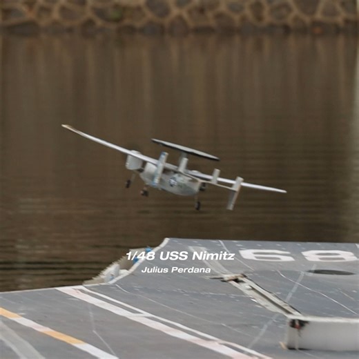 703K views · 7.1K reactions | Rescue boat rescuing RC E-2 Hawkeye (radio range issue) Full video https://youtu.be/gOtyxznnkwI | Julius Perdana | Facebook