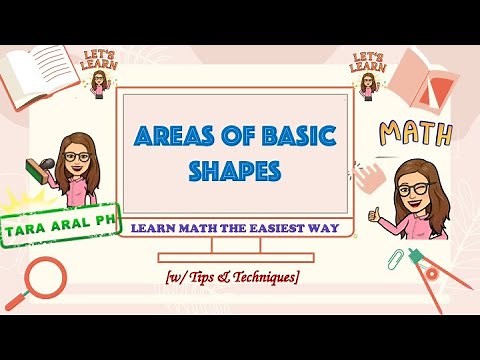 How to find the area of basic shapes?