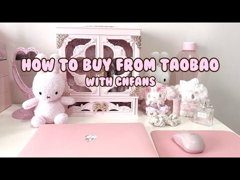 How to buy from Taobao with Cnfans 🎀 tutorial to Cfashion & Cbeauty 💗