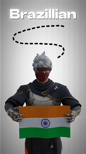 Top 5 Brazil 🇧🇷 Dress Combination In Free Fire #shorts #freefire #bridaxcombination