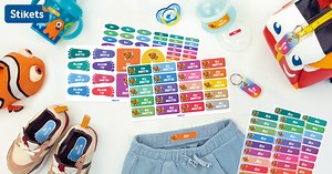 Name labels for kids - Stikets