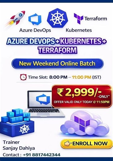 🚀 Zero to Hero DevOps Course 2026 | Azure DevOps + Kubernetes + Terraform #azuredevops #kubernetes