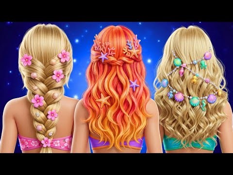 Ultimate Mermaid Glow-Up! 🧜‍♀️✨ Magical Beauty Hacks 🥰