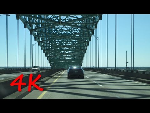 ⁴ᴷ Hart Bridge eastbound (MLK Parkway to Emerson Street) [4K VIDEO]