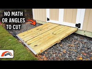 Stop Struggling With Shed Ramps — Do THIS Instead