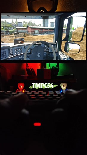 ETS2 Relaxing Drive 😌 #shorts #ets2 #busdriving #eurotrucksimulator2 #2in1task