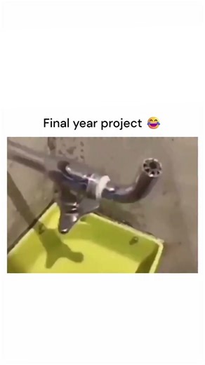 IG MOMNT on Instagram: "This video is a funny and relatable programming meme, with the text "POV: The code I write in the CS test" overlaid on a clip of a truly chaotic plumbing situation. The video shows a person frantically fiddling with a broken faucet that is spewing water from multiple ill-fitting connections and a separate, makeshift drainage pan, barely containing the mess. The humor lies in the visual metaphor: the leaky, jury-rigged faucet represents the convoluted, barely-functional co