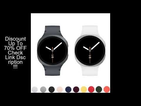 Sport Silicone Band For Samsung Galaxy Watch 8 Strap 44mm 40mm Accessories correa pulseira Bracelet