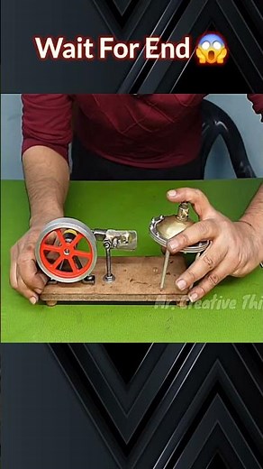 Homemade Engine || #miniengine #experiment #ministeamengine #automobile #smallengine