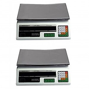 66LB Electronic Price Computing Scale | Digital Deli Food Produce Weight Scales with LED LCD Display for Retail Outlet Store, Kitchen, Restaurant Market, Farmer, Food, Meat, Fruit (2)