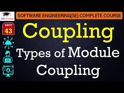 L43: Coupling | Types of Module Coupling | Software Engineering Lectures(Course) in Hindi