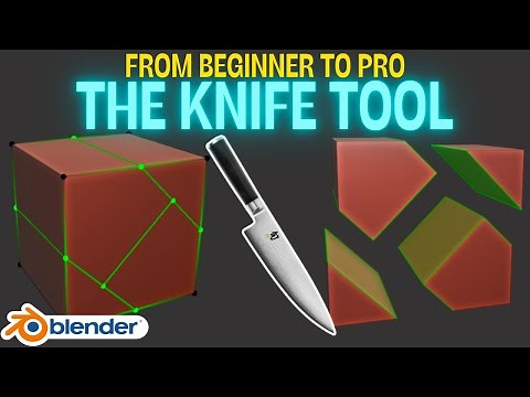 Knife tool tricks and tips for Blender