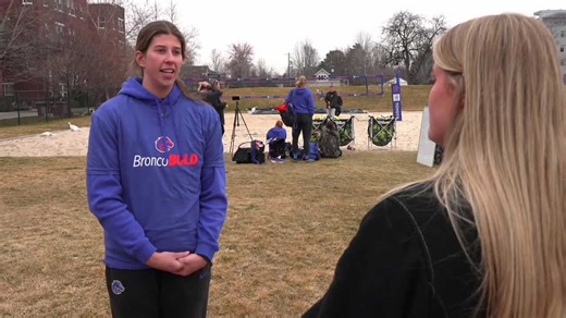 Boise State beach volleyball player launches fundraiser for student-athlete mental health