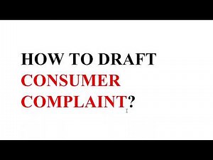 How to draft Consumer Complaint? By Jeet Sinha