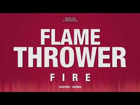 Flamethrower SOUND EFFECT Flame - Flammenwerfer SOUNDS Flame Burst Fire Burst Flame Thrower SFX