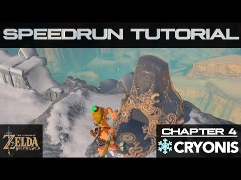 Breath of the Wild Speedrun Tutorial [Chapter 4 / Segment 2 - Cryonis] (OLD ROUTE)