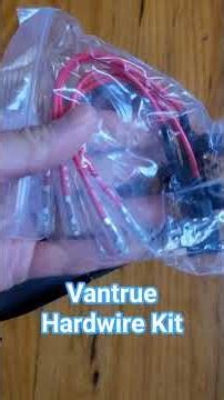 Vantrue Hardwire Kit Unboxing