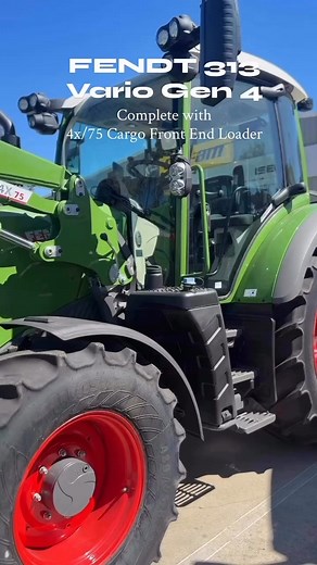 Our @Fendt 313 Cab Tractor is perfect for mid-sized to large farms, or for contractors who run multiple jobs! The 313 hits a sweet spot between smaller utility tractors and big heavy row-crop machines. If you’re working paddocks, running loaders, switching between transport and paddock work, this model gives you all the flexibility! Call us today to find out what finance options we offer 📞4821 4148 | Goulburn Farm Machinery