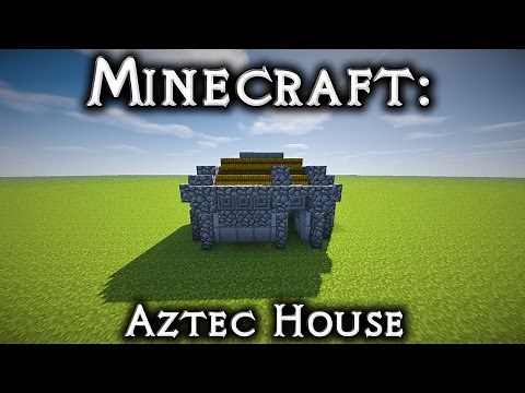Minecraft: Aztec House Tutorial 3