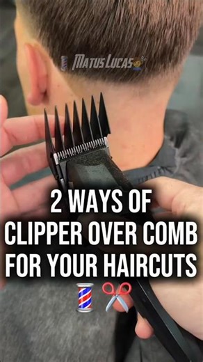 Methods for using the hair clipper over the comb #barbershop #barber #haircut #hairstyle #shorts
