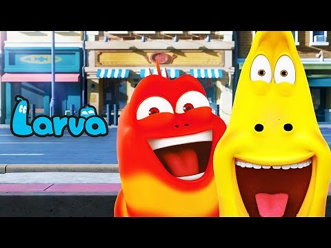 YELLOW'S BIG RUN! | LARVA | Cartoons for Kids | WildBrain Kids