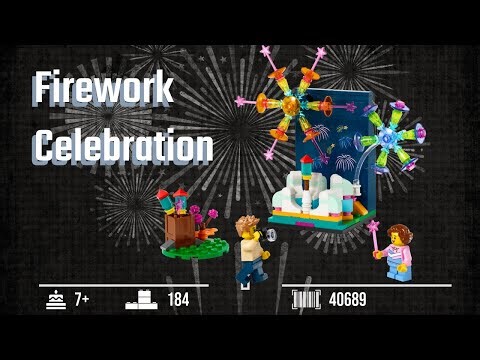 Firework celebrations: Lego style!