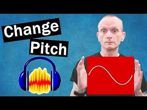 Audacity Change Pitch Tutorial - How to change the key of a song in Audacity