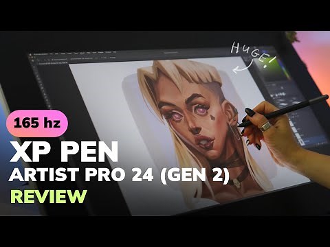 XPPen Artist Pro 24 Gen 2 165 hz | Artist Review |